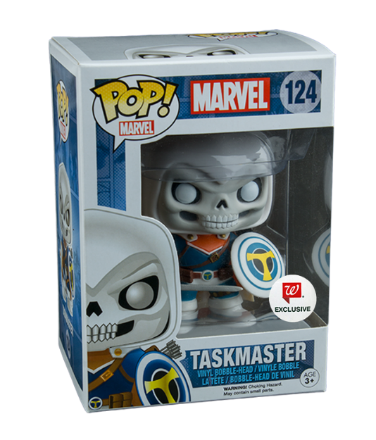 Funko Pop! Marvel Taskmaster 124 Walgreens Exclusive + Free Protector ...