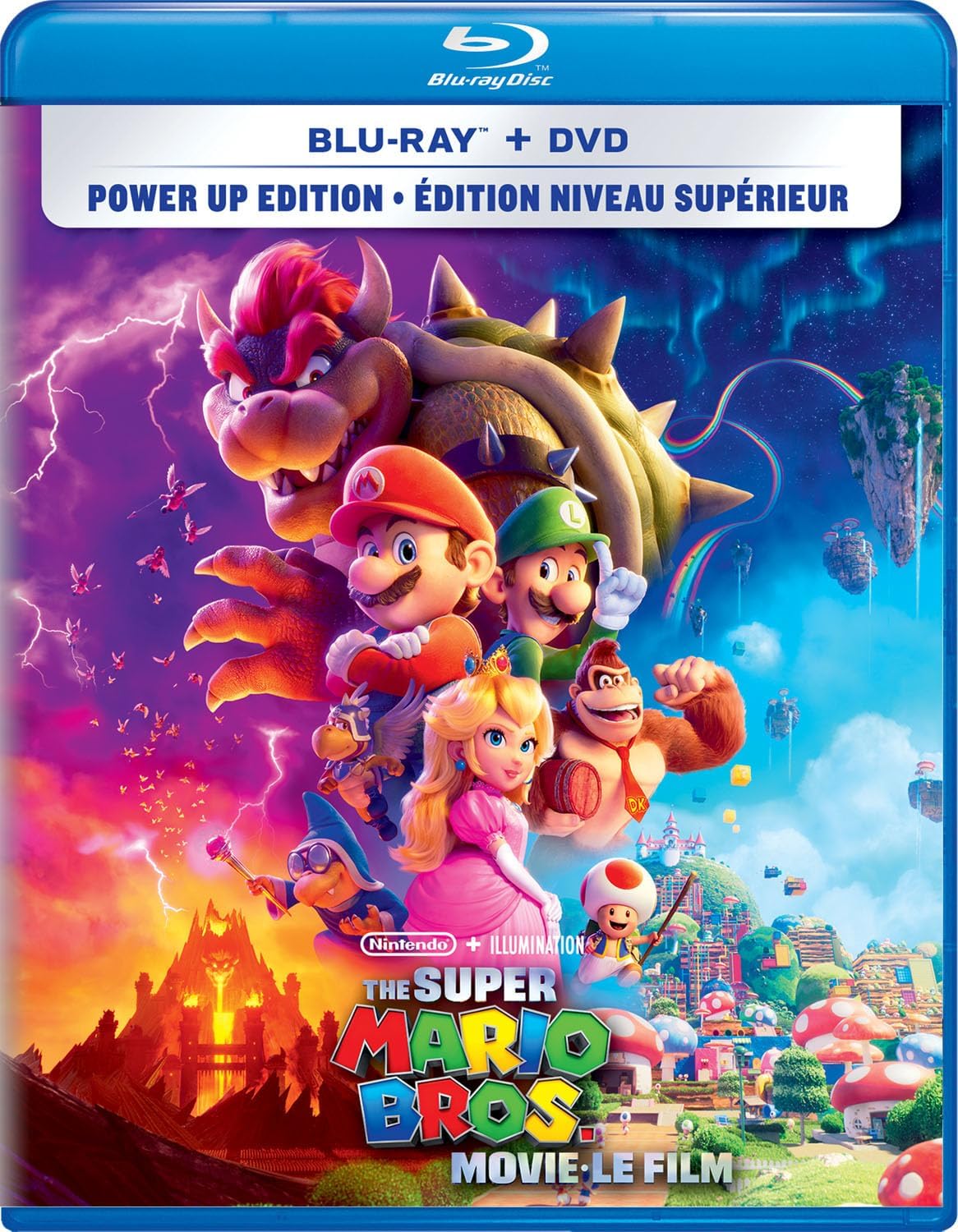 The Super Mario Bros. Movie (Blu-ray + DVD) – Power Up Edition – PoP Topic
