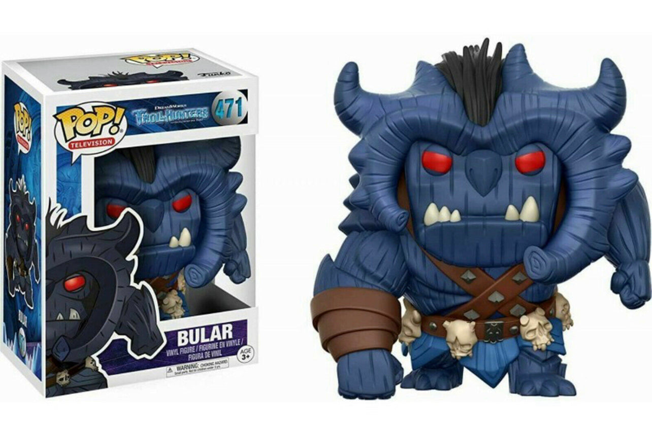 Funko Pop! DreamWorks Troll Hunters Bular 471 + Free Protector (VAULTE ...