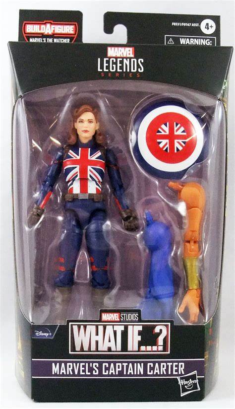 Marvel Legends Series - What If...? Marvel's Captain Carter Action Fig ...